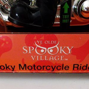 Holiday | New Werewolf Spooky Motorcycle Rider Musical Animated Harley ...